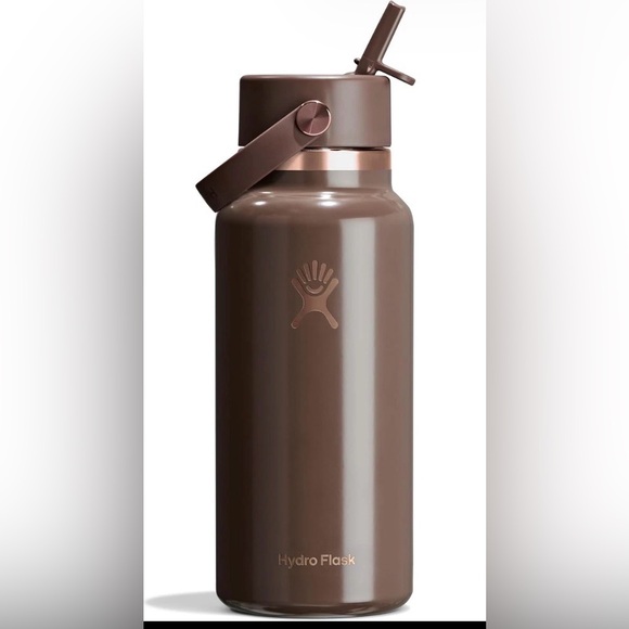 Hydro Flask | Dining | Hydro Flask Rose Gold Chocolate Brown Bottle ...
